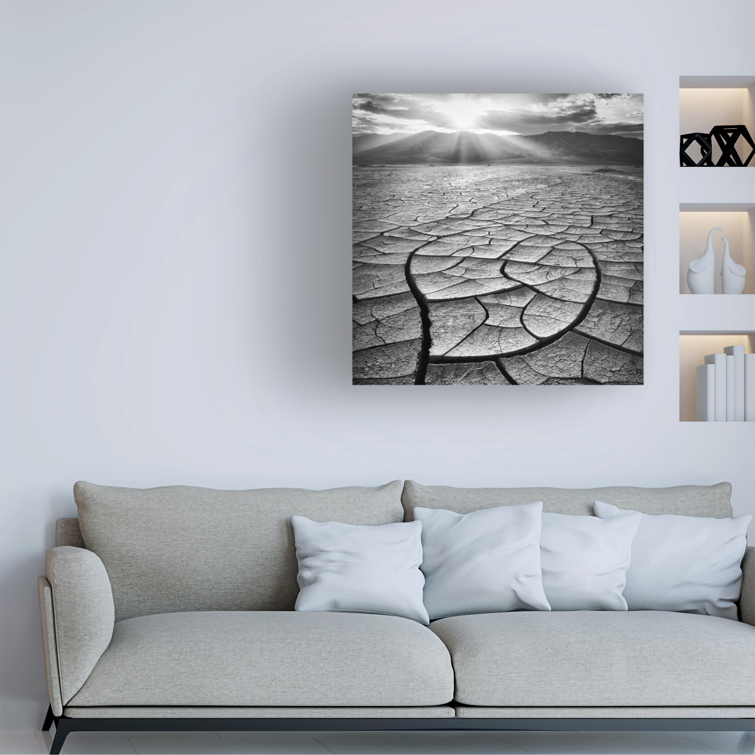 Millwood Pines Arid by Yi Fan - Wrapped Canvas Print | Wayfair