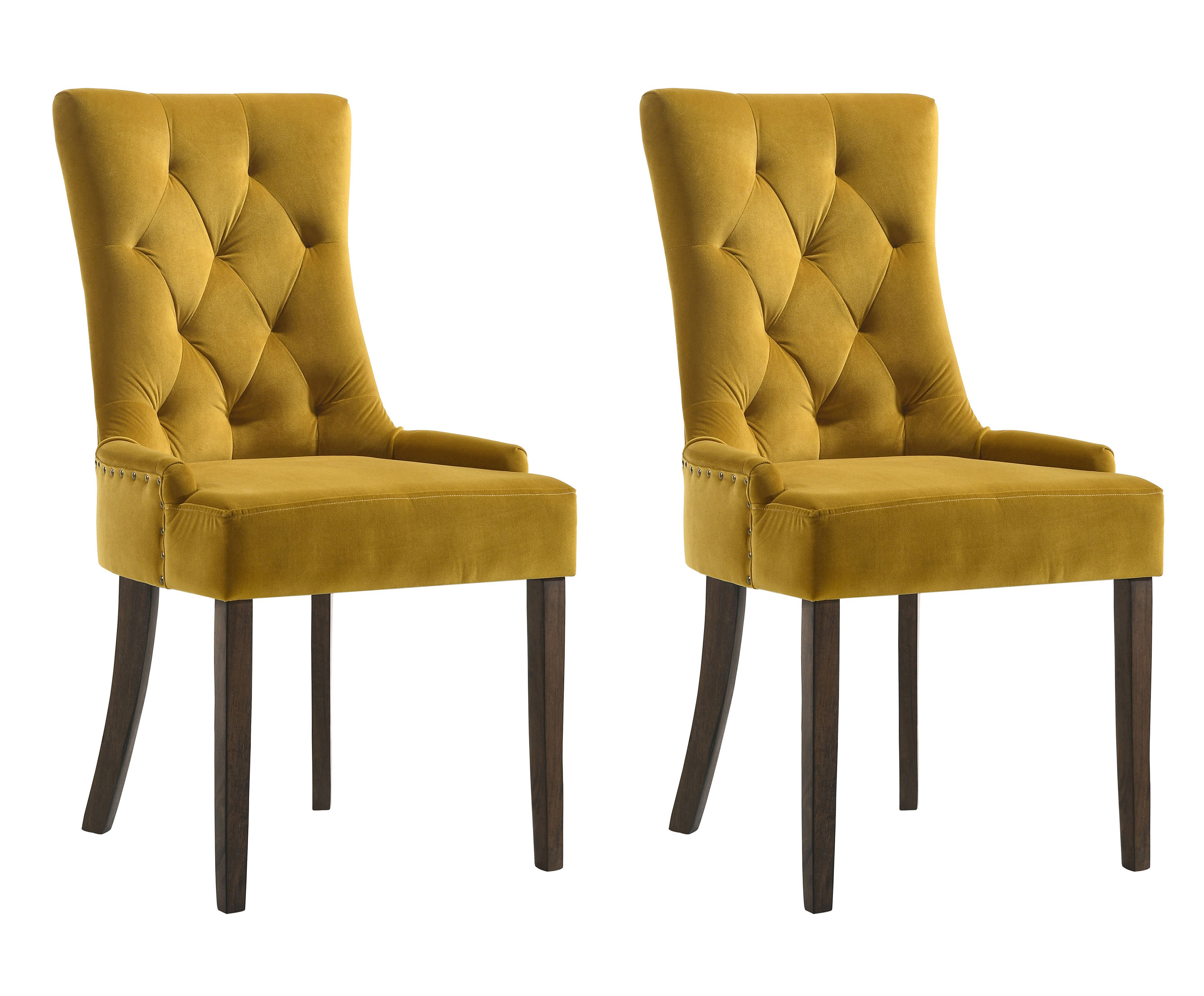 Red Barrel Studio Tufted Fabric Parsons Chair - Wayfair Canada