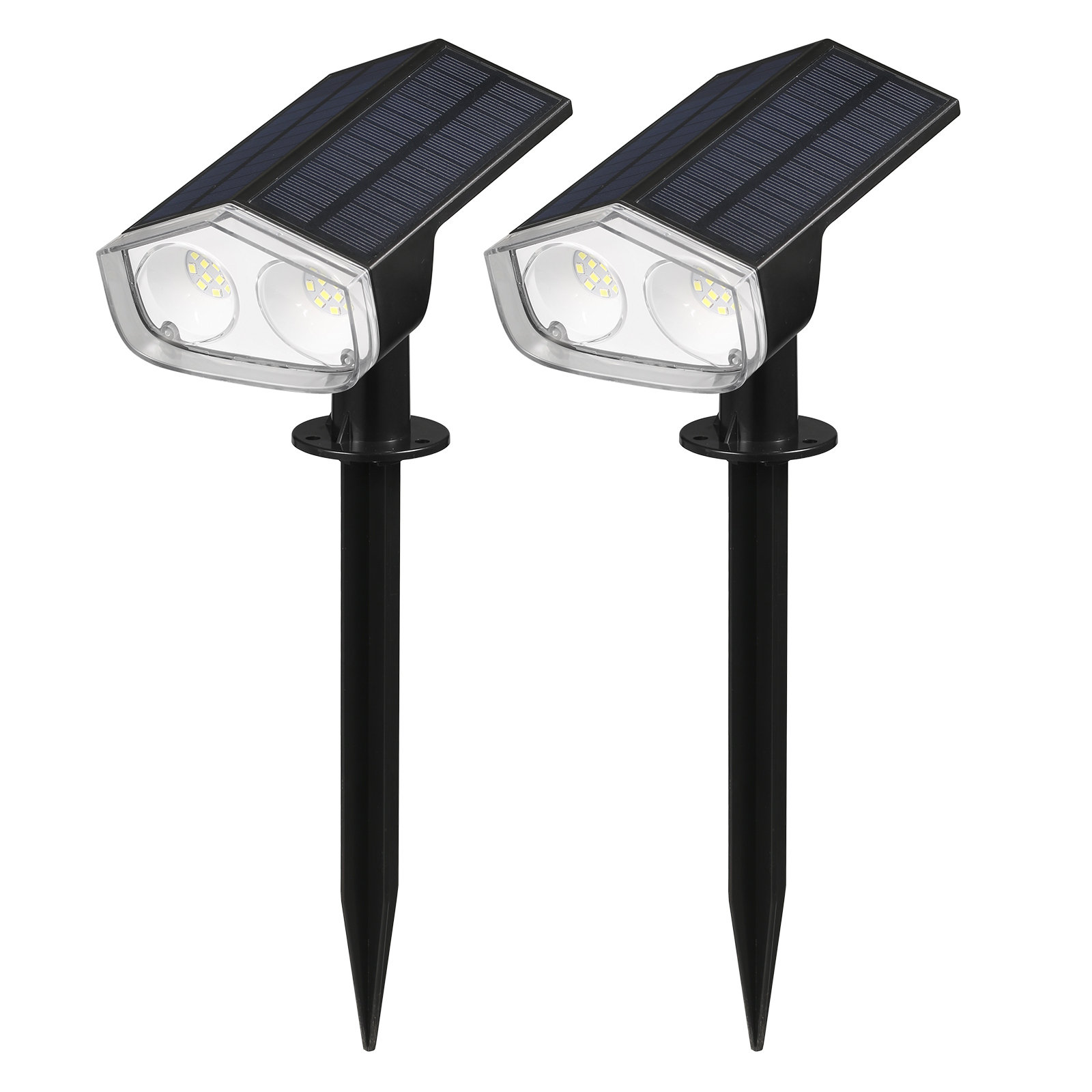 Neoglint Low Voltage Solar Powered Integrated LED Spotlight Kit | Wayfair
