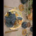 House of Hampton® Titanium Gold Plated Stainless Steel Flatware Set, 20 ...