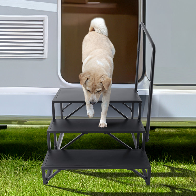 WFX Utility™ 3 - Step Steel Small Step Ladder | Wayfair