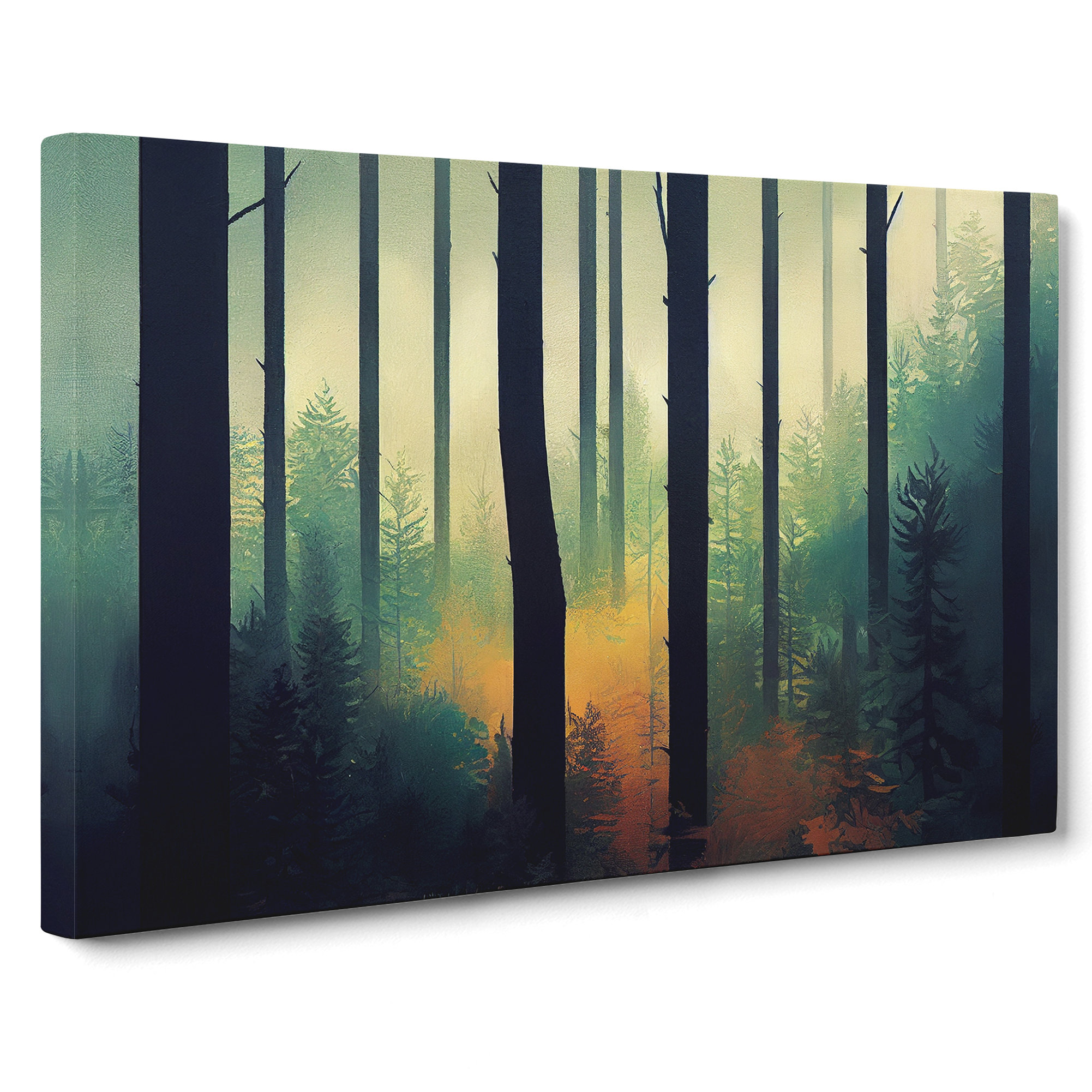 Alpen Home Glorious Forest - Wrapped Canvas Graphic Art | Wayfair.ie