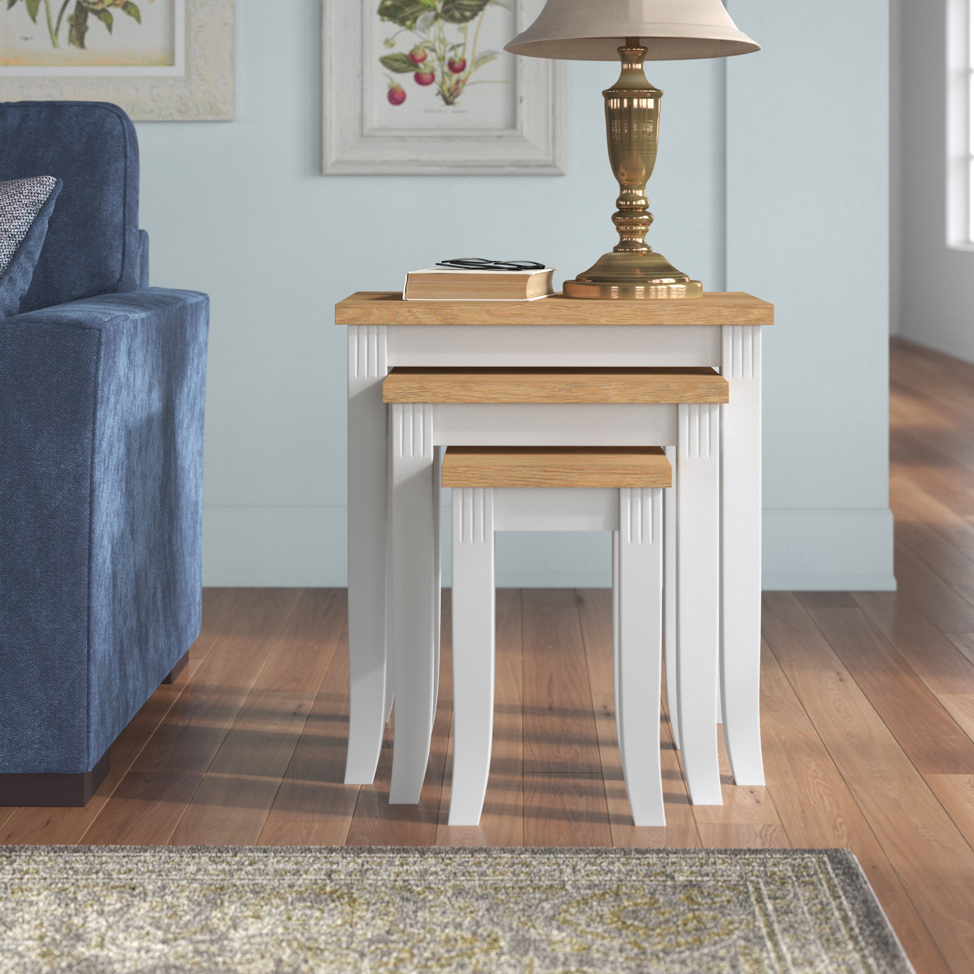 Three Posts Conklin 3 Piece Nest of Tables & Reviews | Wayfair.co.uk