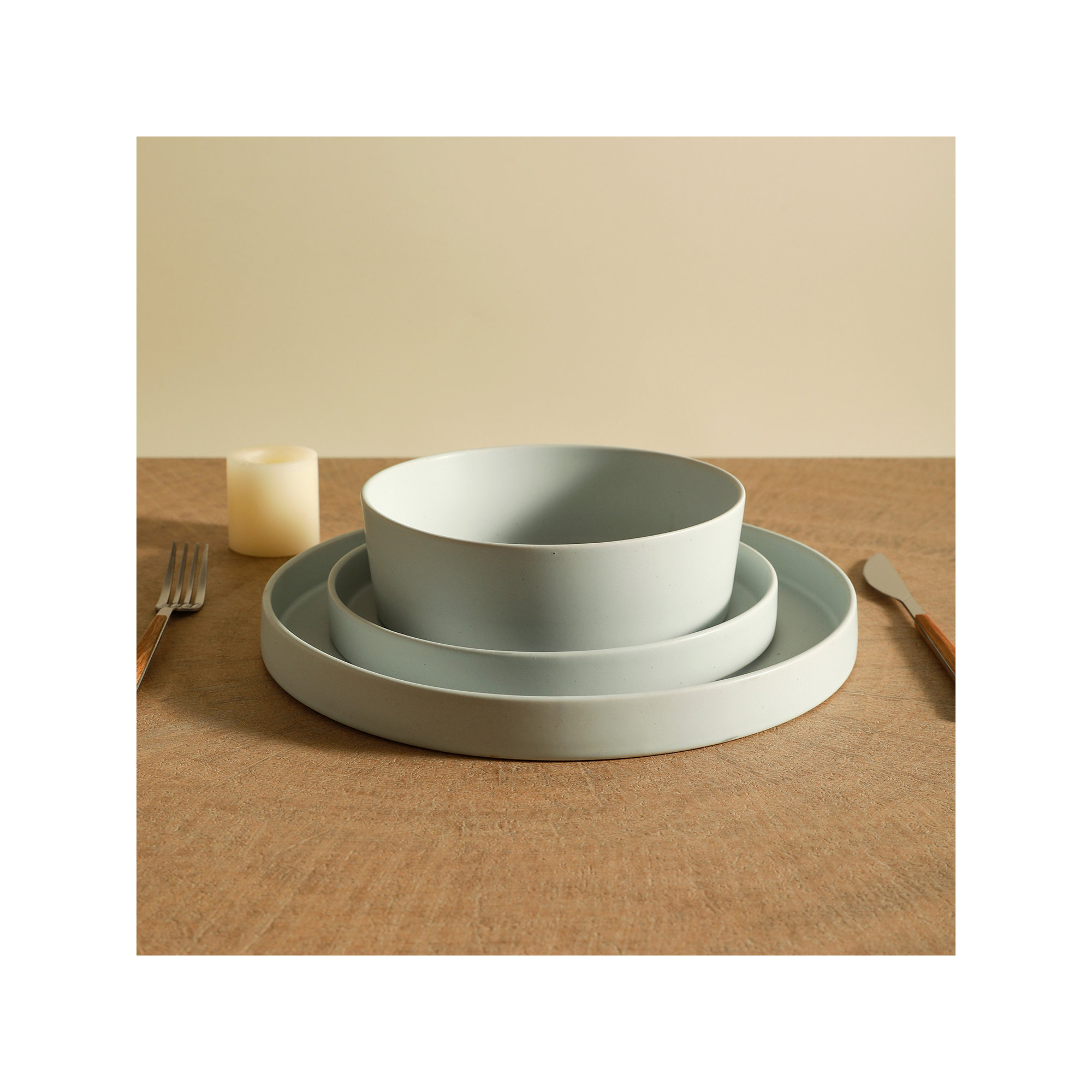 Stone By Mercer Project MODAN Dinnerware Set - Service for 4 & Reviews ...