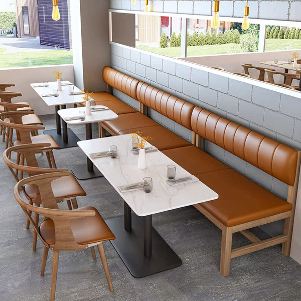 Canadian Linen Cafe Dessert Shop Restaurant Bakery Retro Bench Faux ...