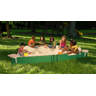 Sandlock Sandboxes 10" Plastic Square Sandbox with Cover & Reviews ...