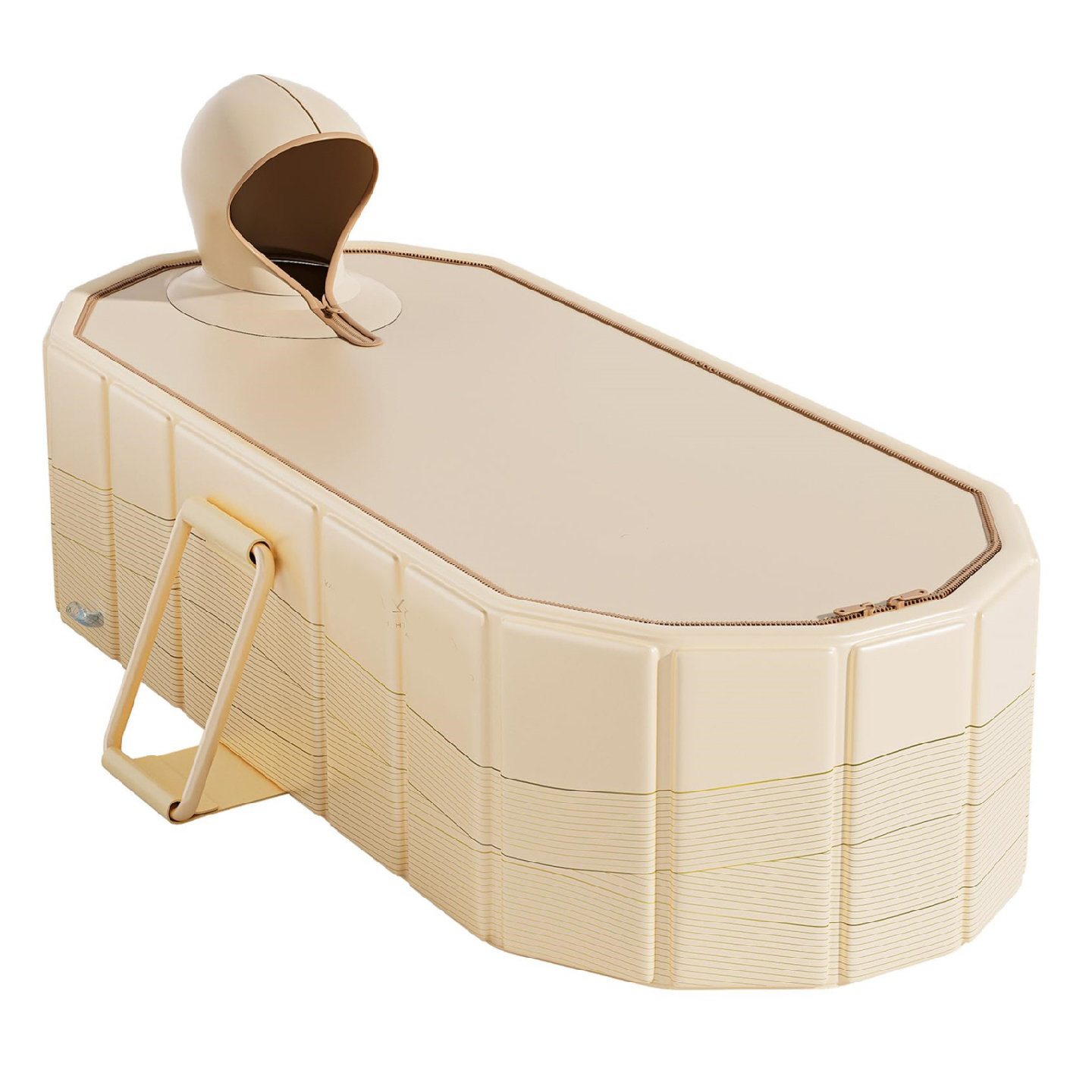 OLHIVA Portable Inflation-free insulated bathtub, Ice Bath Tub ...