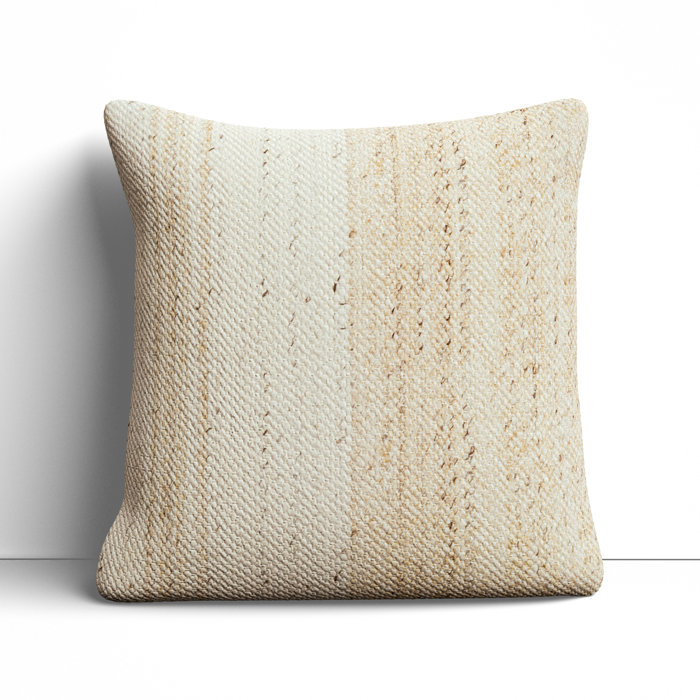 Dia Striped Wool Throw Pillow & Reviews | AllModern