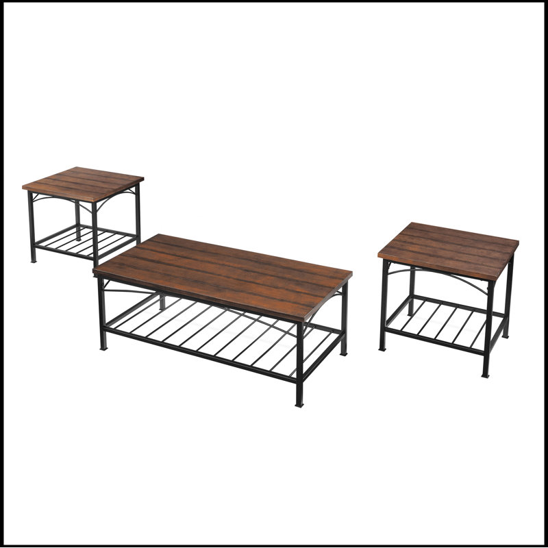 17 Stories Shebaka 4 Legs Coffee Table with Storage | Wayfair