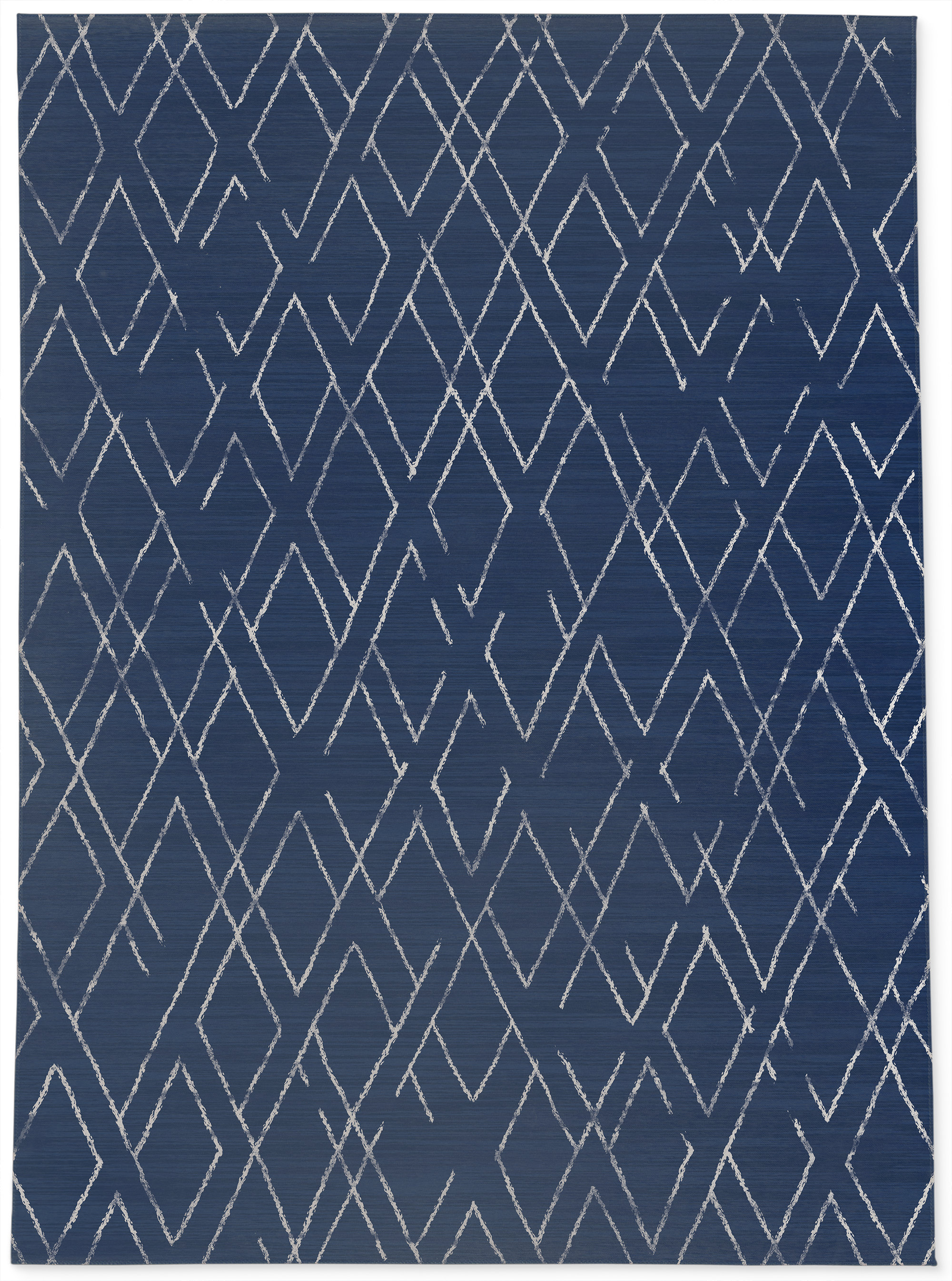Foundry Select DIAMOND HATCH NAVY Area Rug By Foundry Select - Wayfair ...