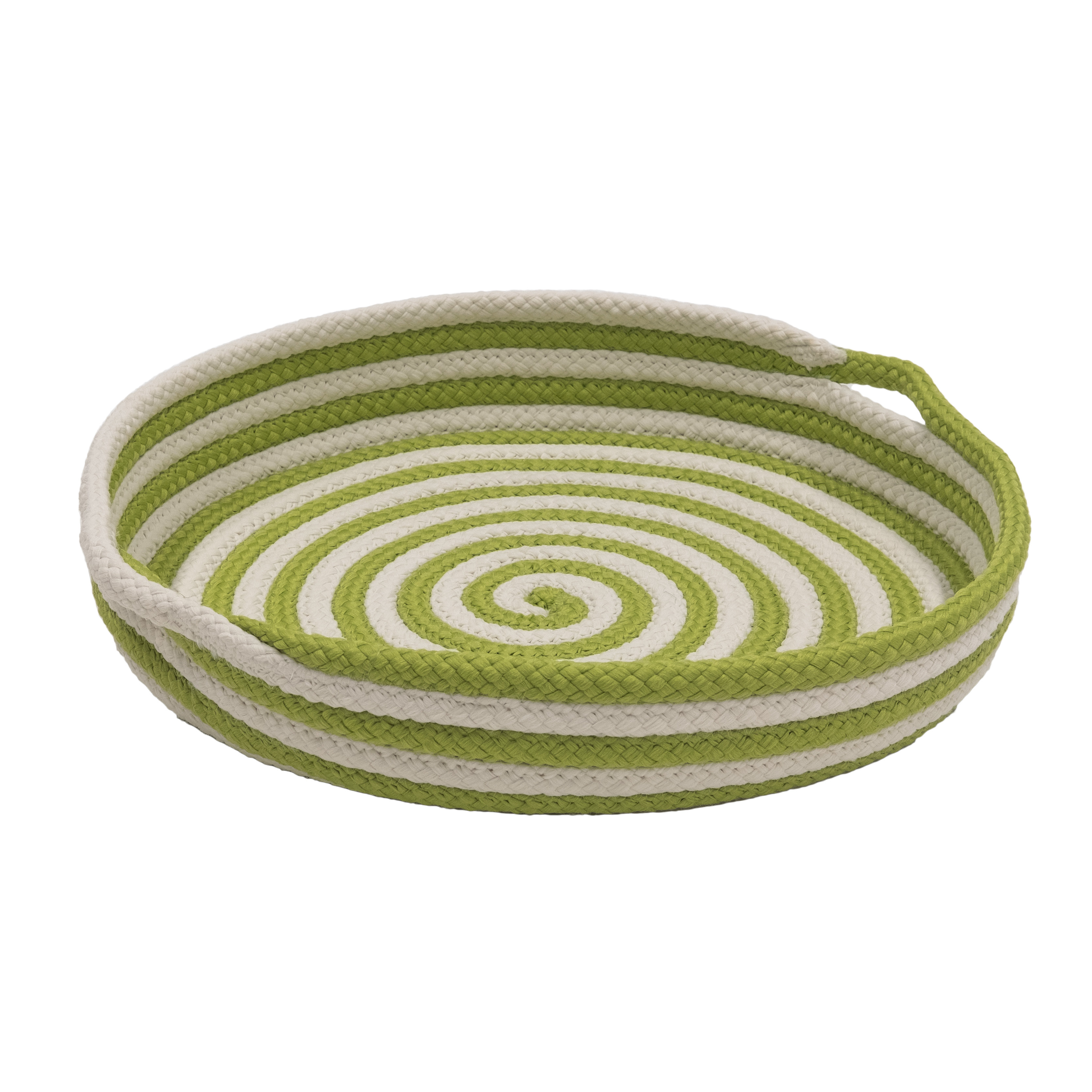 Bungalow Rose Candy Cane Round Trays | Wayfair