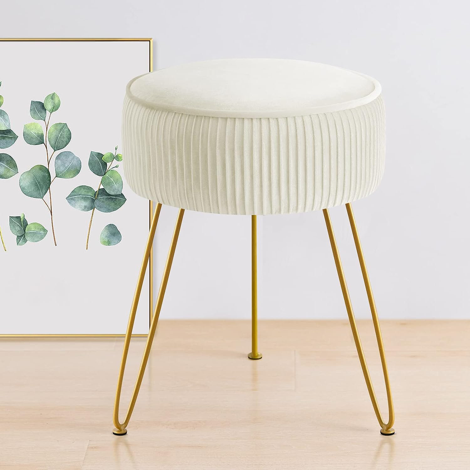 Mercer41 Nikolett Steel Accent Stool | Wayfair