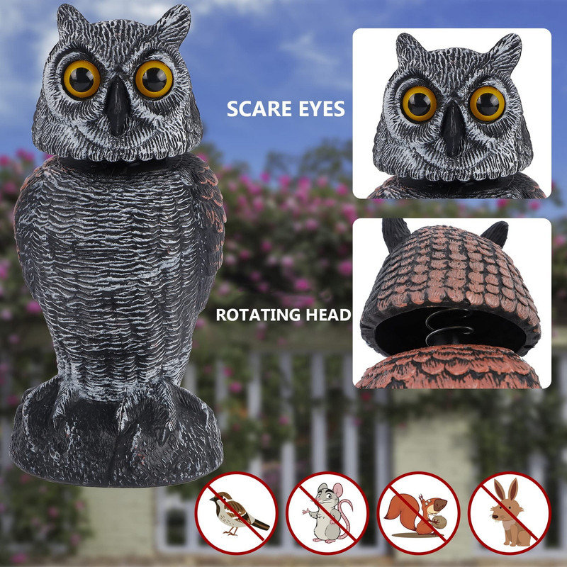 Arlmont & Co. Fake Owl Decorative Sculpture 2 piece | Wayfair