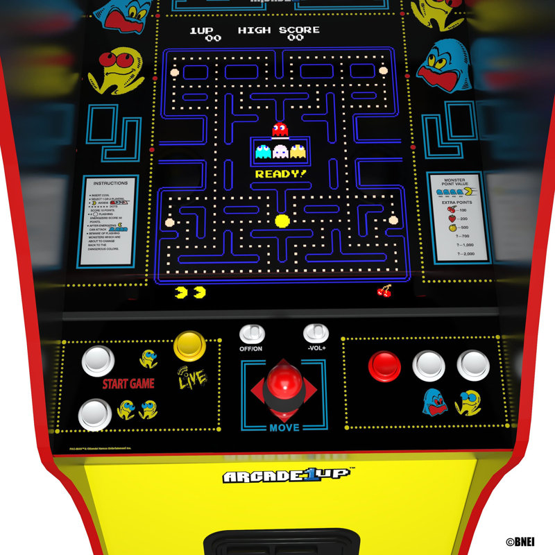 Arcade 1Up Arcade1up PACMAN LEGACY ARCADE DLX ED & Reviews - Wayfair Canada