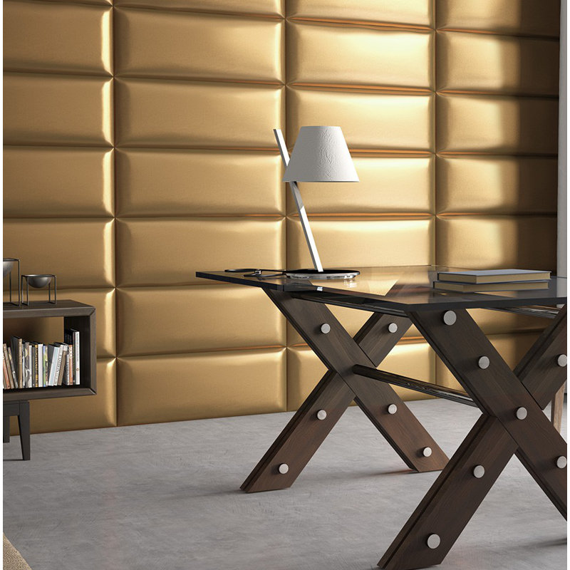 Vant Panels Wall Paneling in Metallic Gold | Wayfair