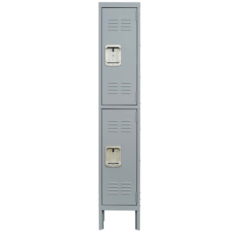 WFX Utility™ 2 Door 66"H ltimate Metal Storage Locker Cabinet 3-Tier ...