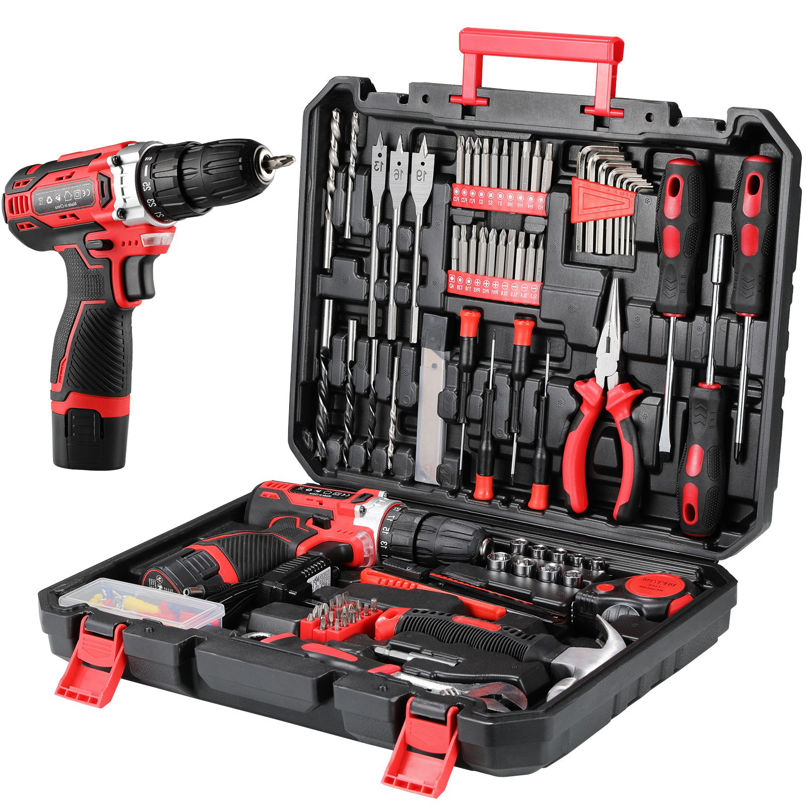 Ophelia & Co. 12V tool set Featuring Cordless Drill - Brushless Power ...