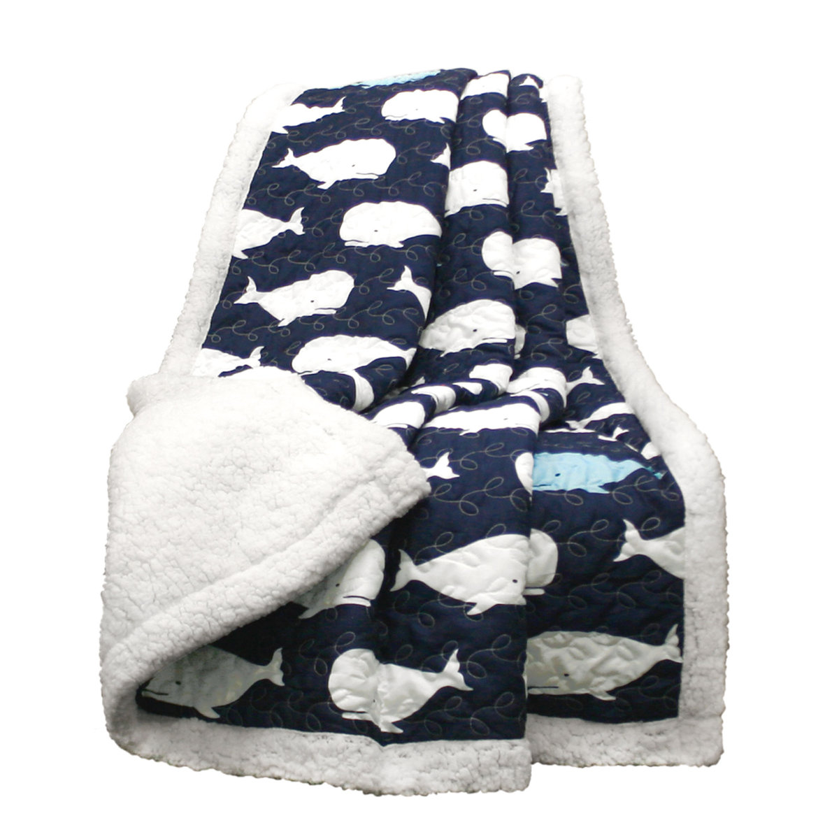 Lush Decor Whale Throw & Reviews | Wayfair