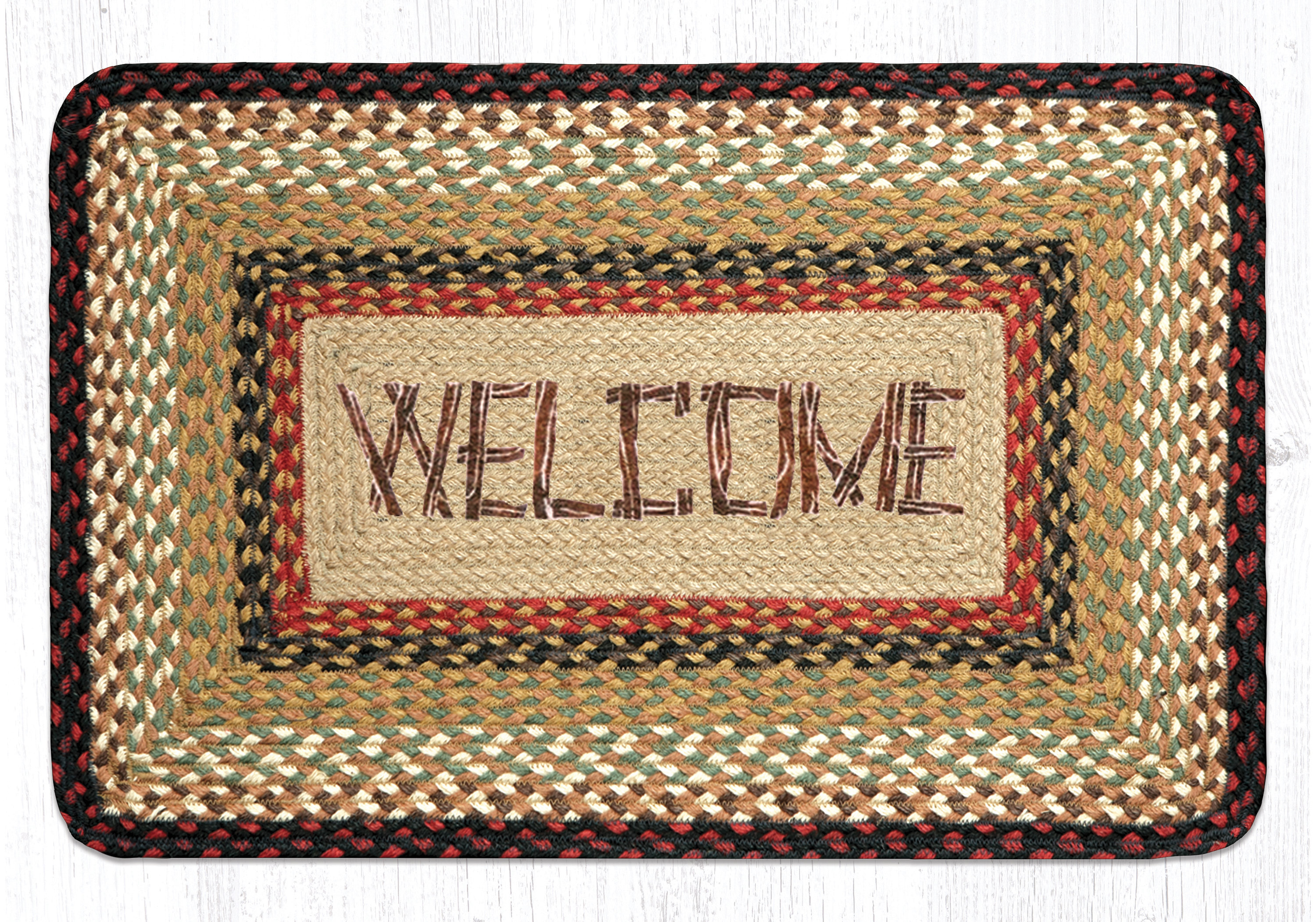 Earth Rugs Welcome Novelty Rug | Wayfair