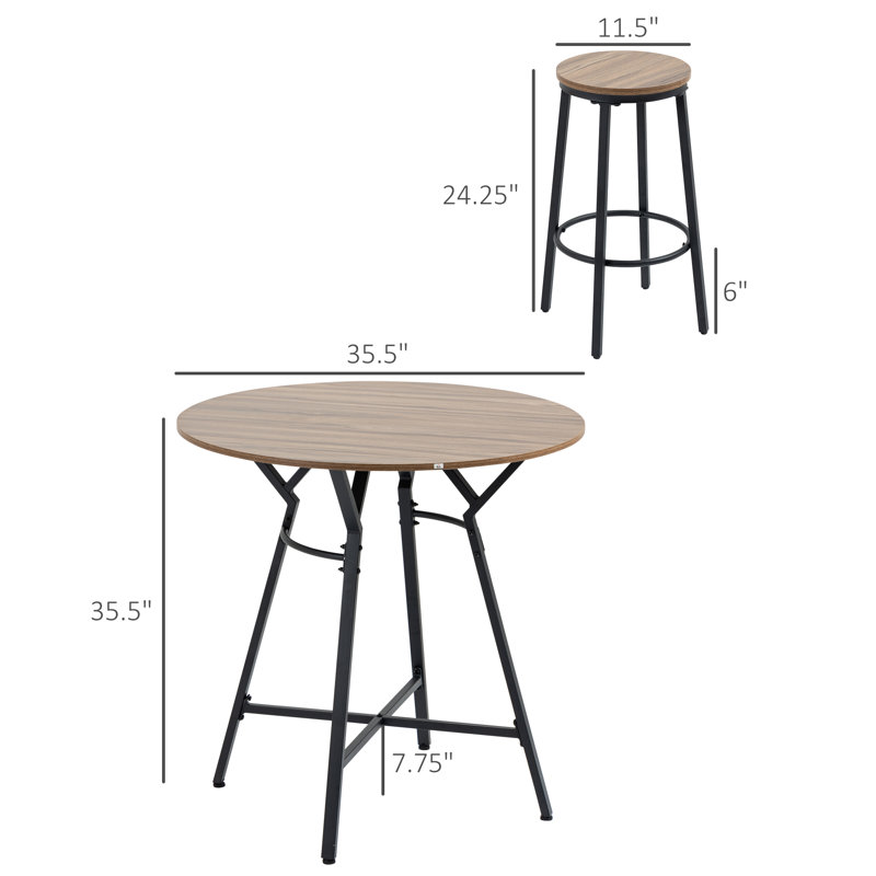 Trent Austin Design® Perino 5 - Piece Dining Set & Reviews | Wayfair