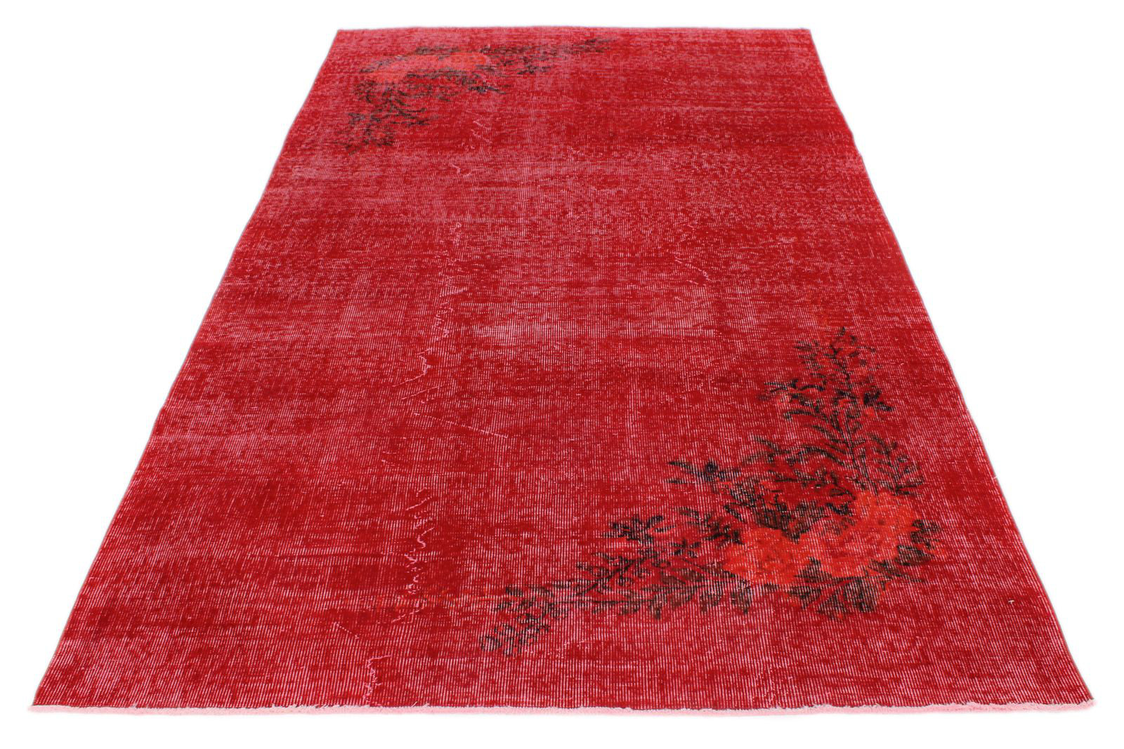 Home and Rugs 5x9 Red and Red Modern Contemporary Rug | Wayfair