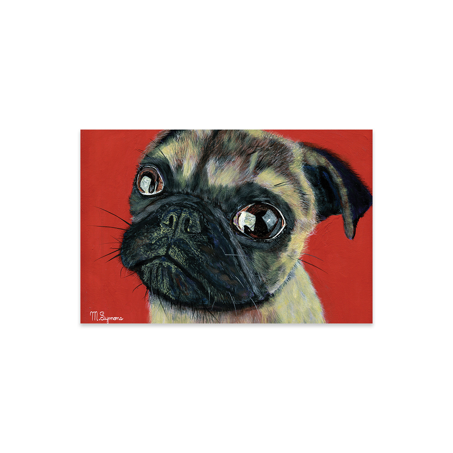 Winston Porter Pugly On Plastic / Acrylic by Melissa Symons Painting ...