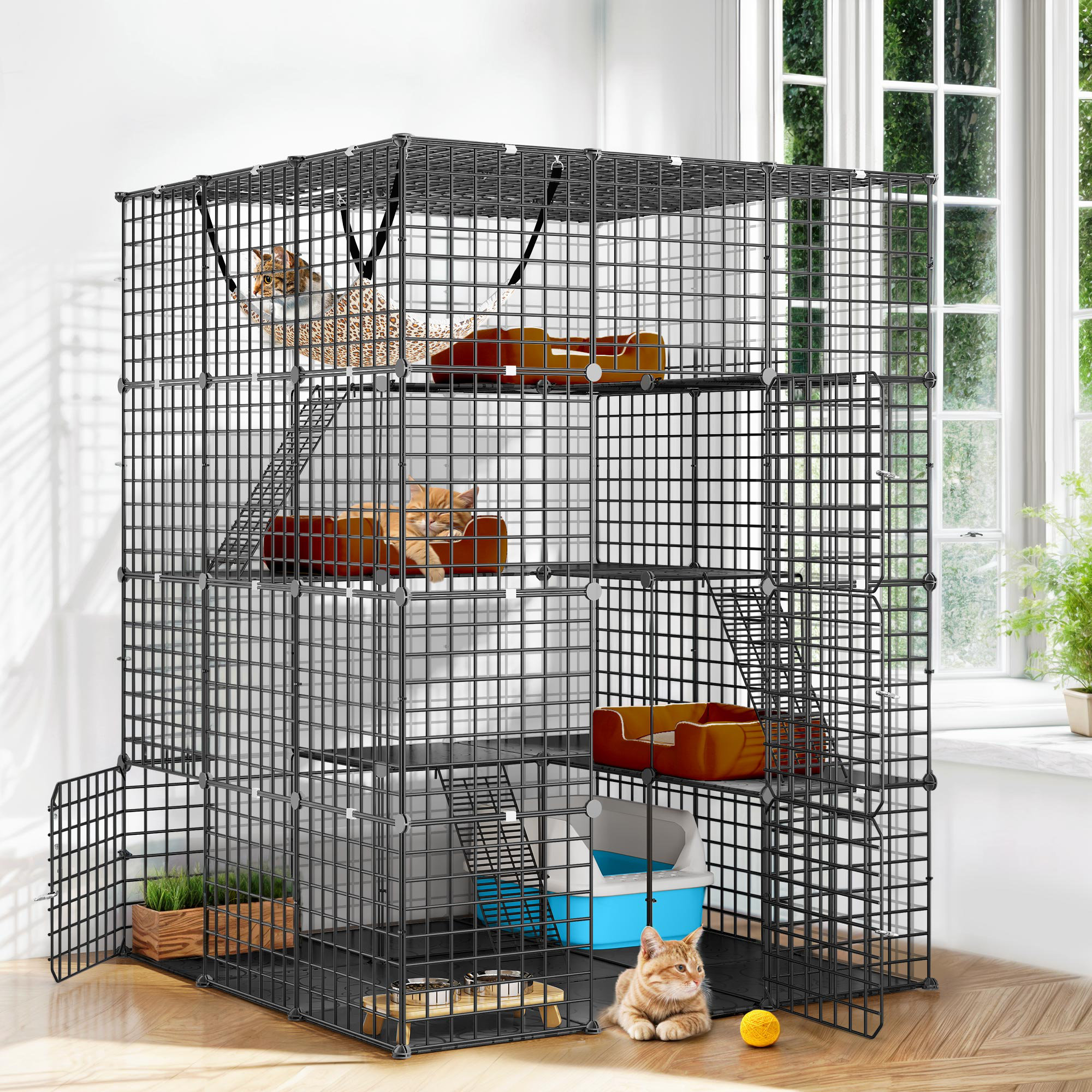 Tucker Murphy Pet™ Fenoff Portable Cat Cage | Wayfair