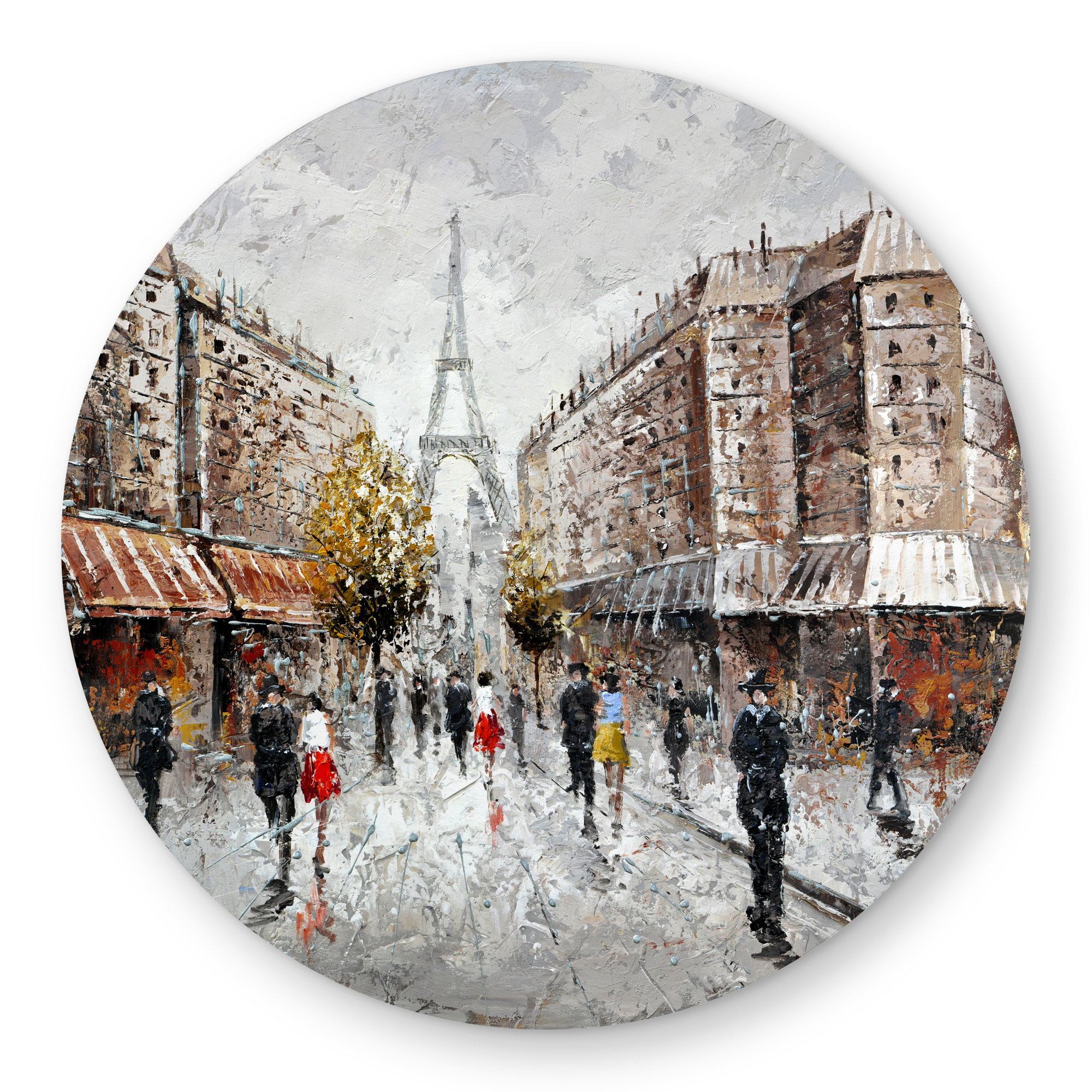 Begin Edition International Inc. Paris Busy Street Rug - Romantic ...