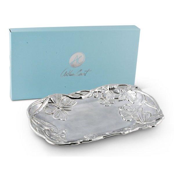Arthur Court Designs Butterfly Catchall Accent Tray & Reviews | Wayfair