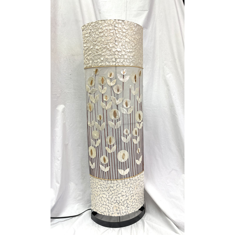Lark Manor™ Handmade Shell Floor Lamp | Wayfair