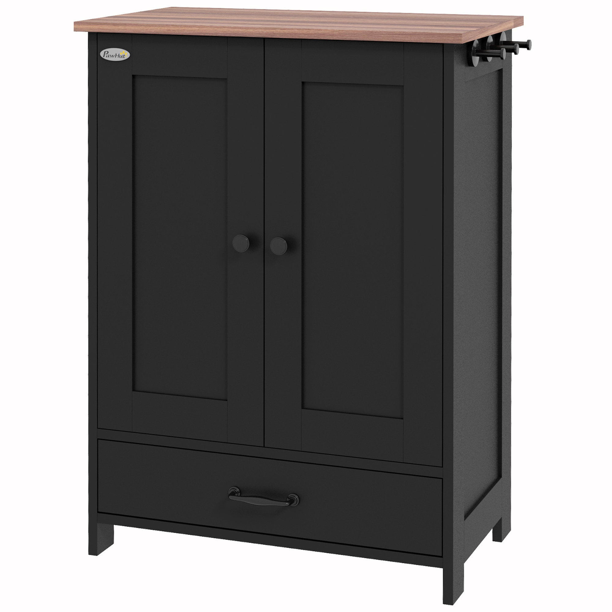 Ophelia & Co. Dog Food Storage Cabinet with Hidden Dog Bowls - Wayfair ...