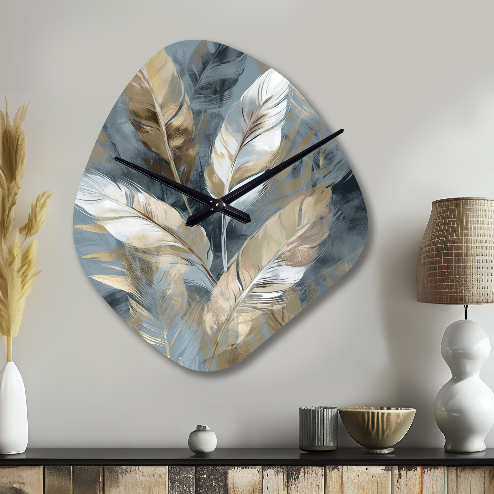 Design Art Gold And Grey Impressions Of Bohemian Energy II - Boho ...