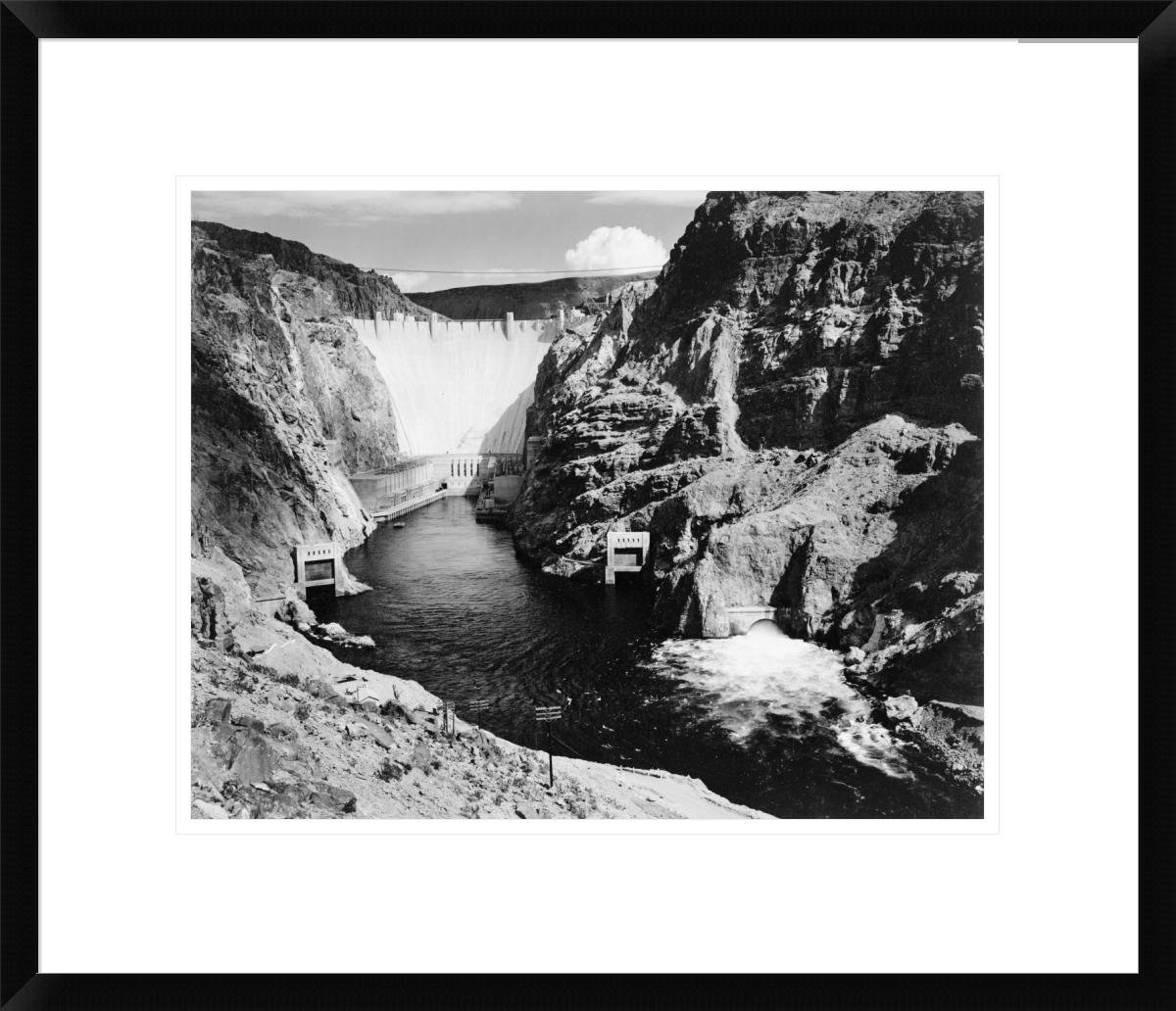Vault W Artwork Hoover Dam from Across the Colorado River - 1941 by ...