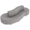 Factory Direct Partners Pro Series Connect Curved Wave Seating, 10 ...