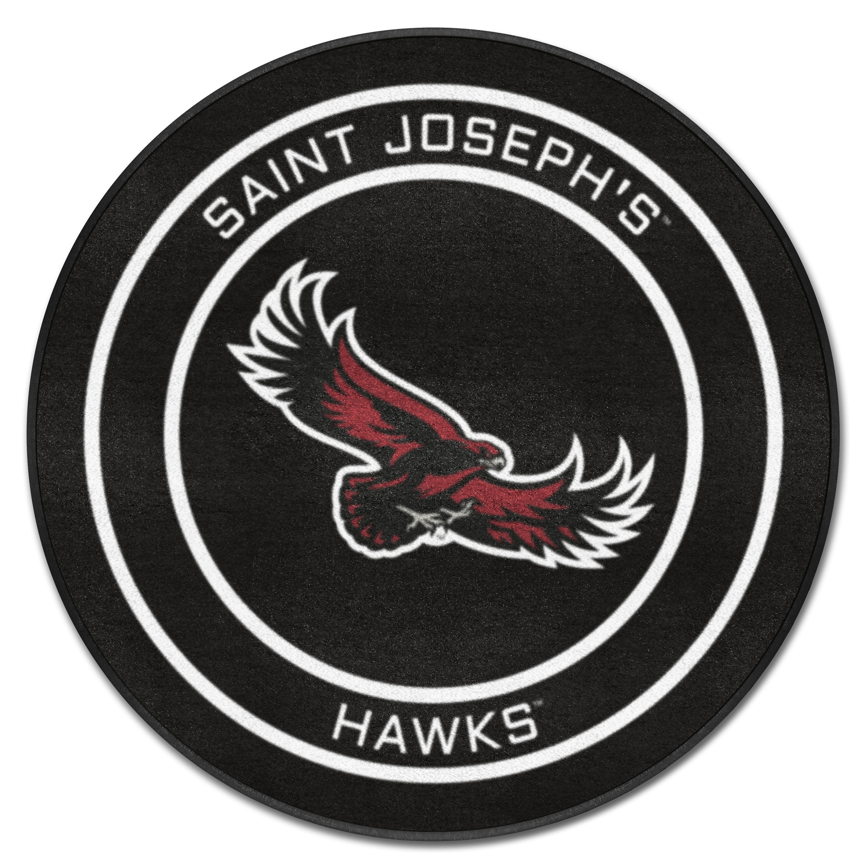 FANMATS St. Joseph''s_St. Joseph''s Hockey Puck Rug - 27In. Diameter ...