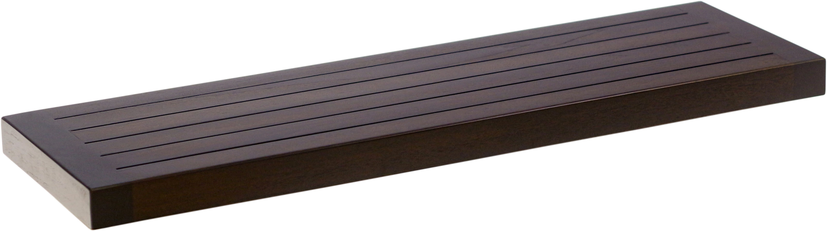 Aqua Teak Moa Teak Solid Wood Floating Shelf | Wayfair