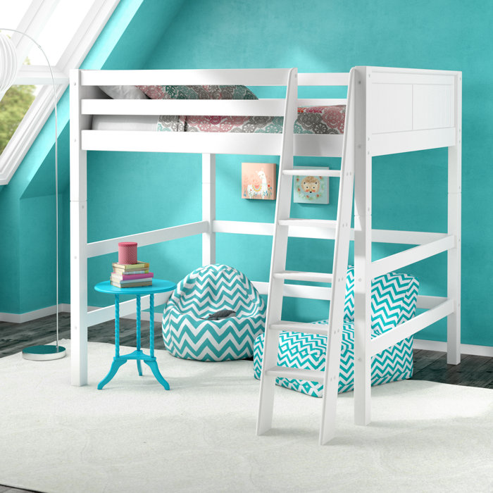 Harriet Bee Snari Kids Full Loft Bed & Reviews | Wayfair