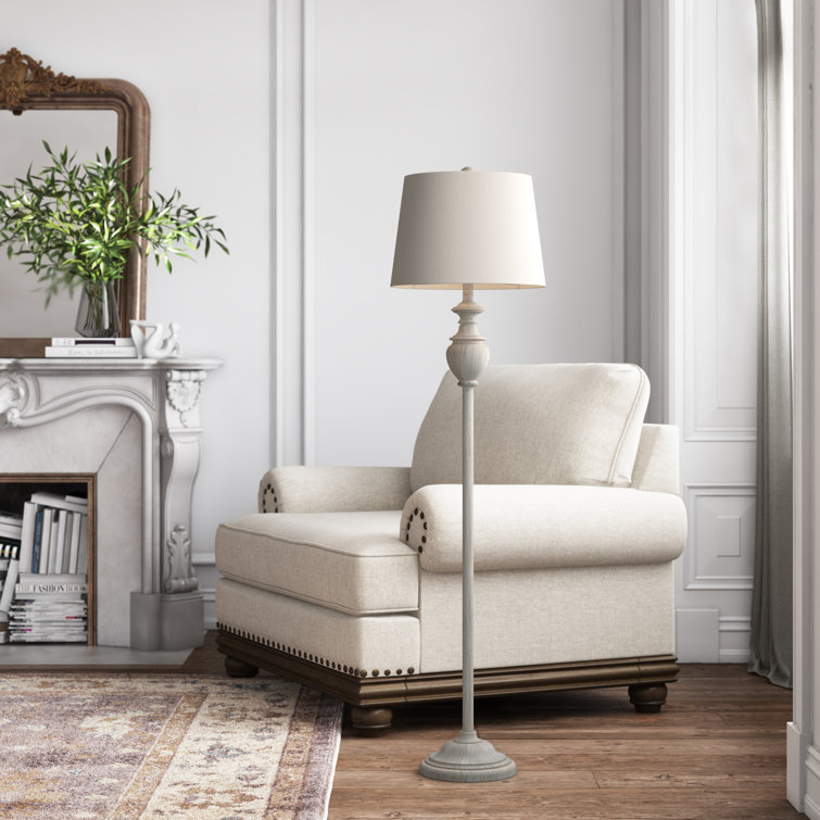Laurel Foundry Modern Farmhouse Crewkerne 59'' Gray Traditional Floor ...