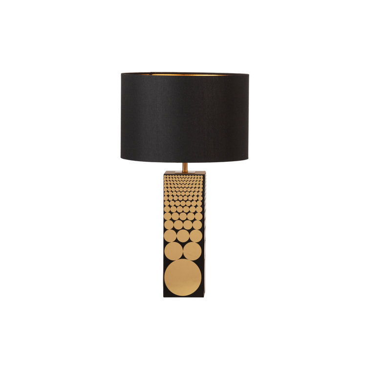 Ethan Chloe 66cm Black/Gold Table Lamp | Wayfair.co.uk