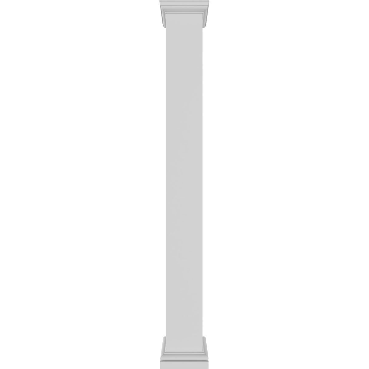 Ekena Millwork Square Non-Tapered Smooth PVC Endura-Craft Column Wrap ...
