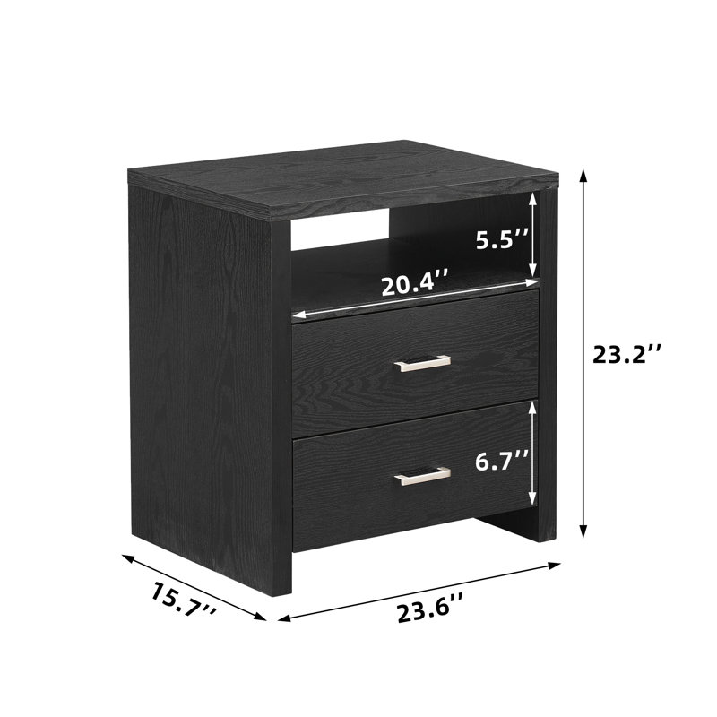 Wrought Studio™ Kaheem Nightstand | Wayfair