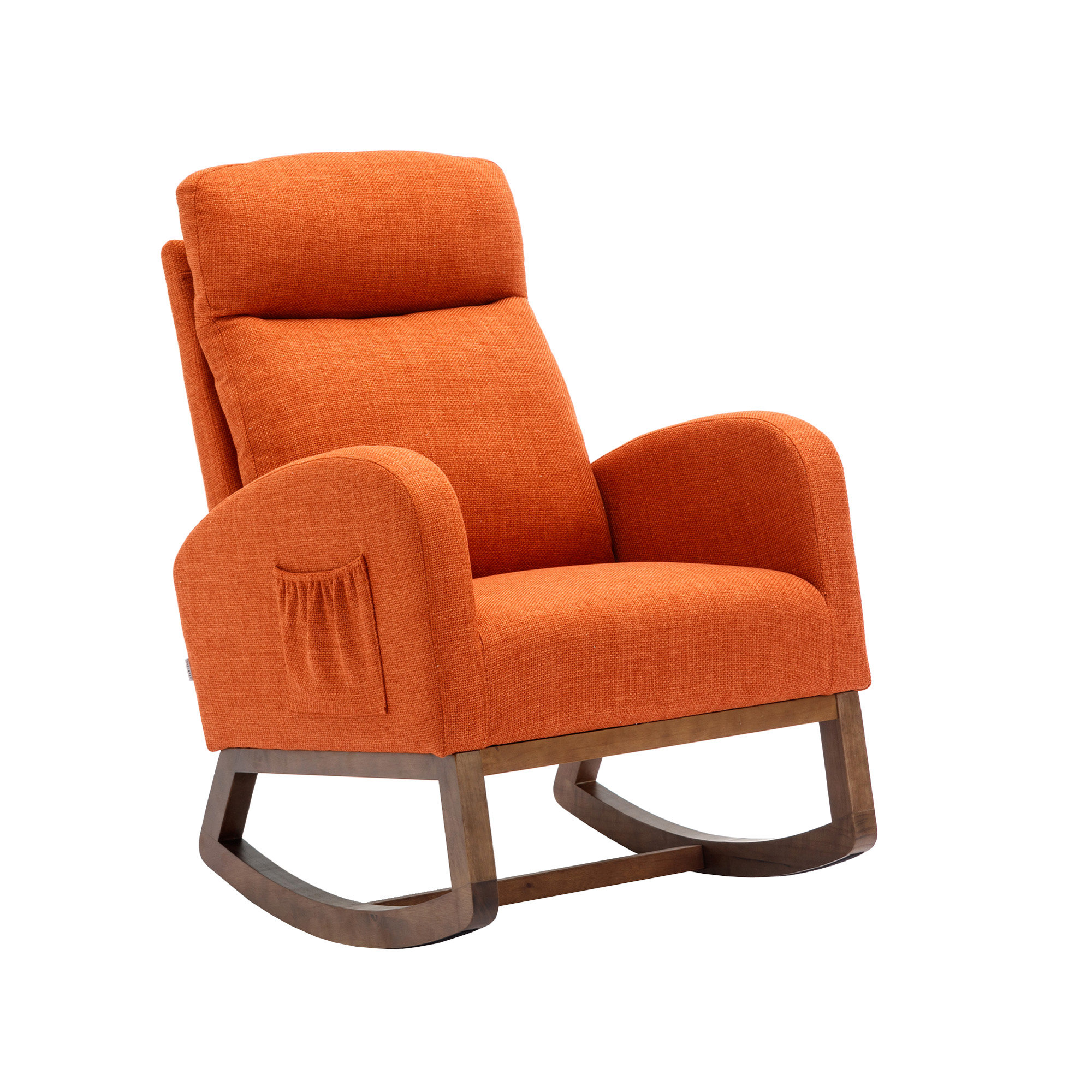 Ebern Designs Rocking Chair, Modern Glider Chair, Recliner Armchair ...
