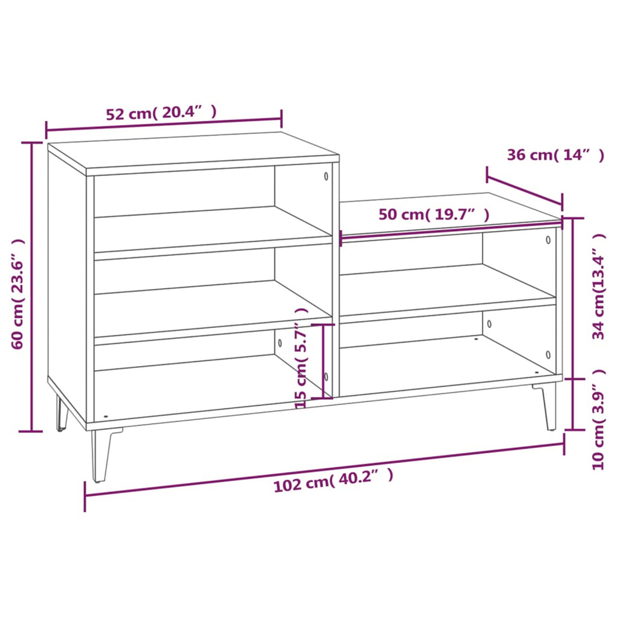 Latitude Run Shoe Rack & Reviews | Wayfair.co.uk