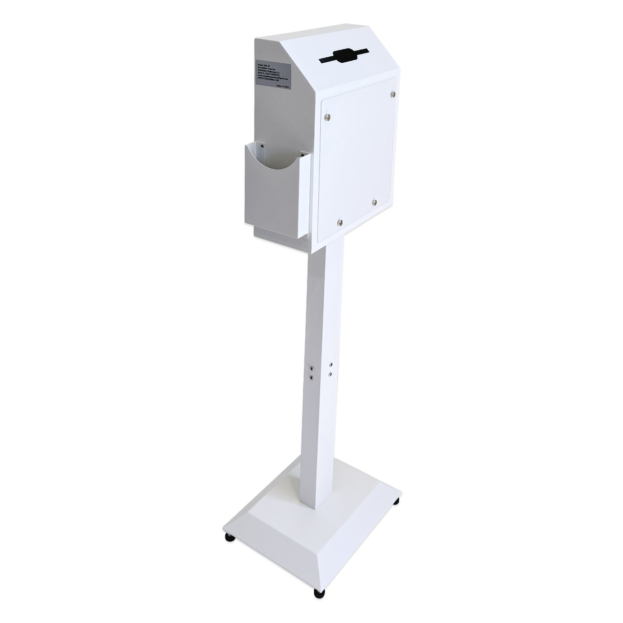 Plugsharge Suggestion Box With Stand, Floor Standing Offering Box ...