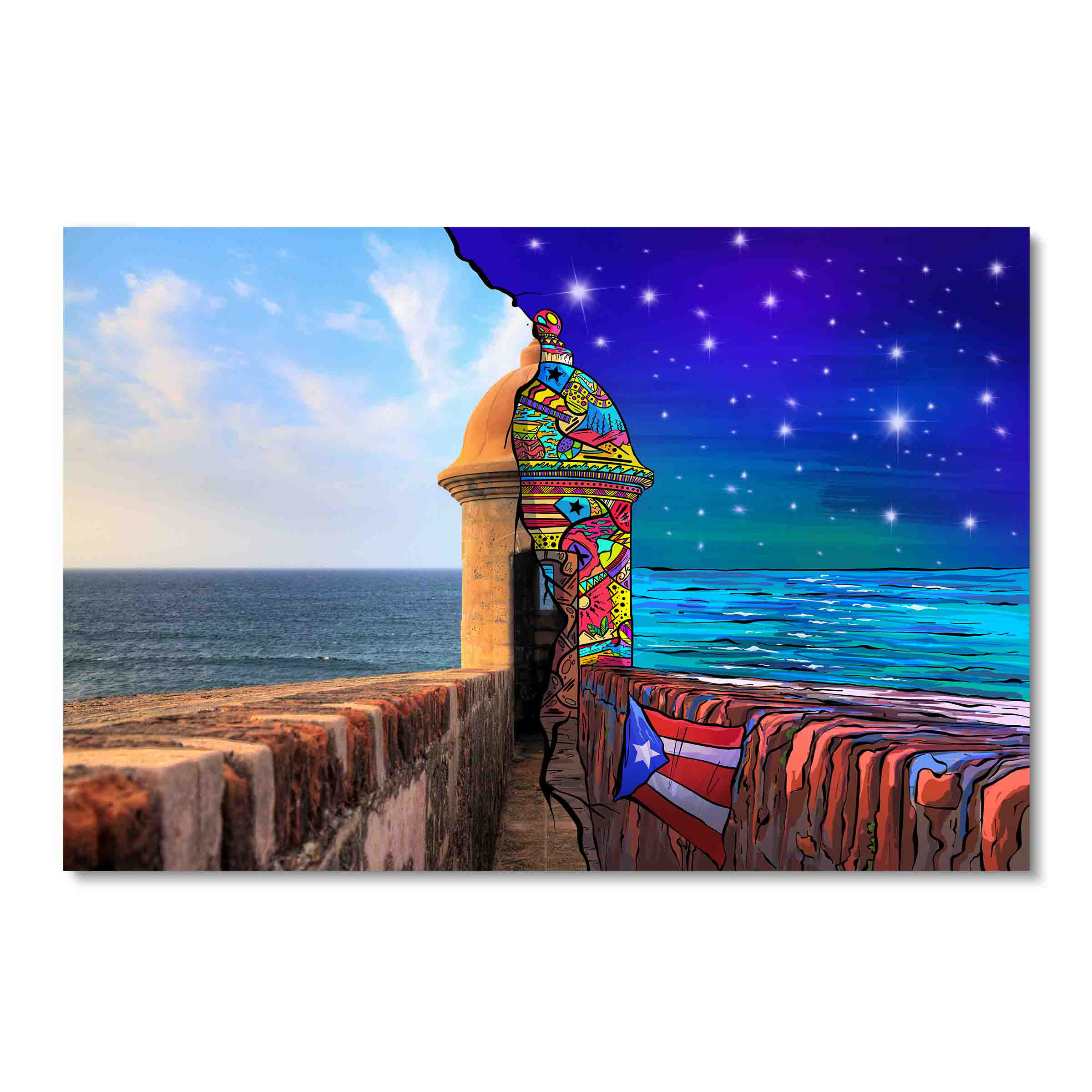 Dovecove El Morro Guard Tower, Viejo San Juan, Puerto Rican Decor ...