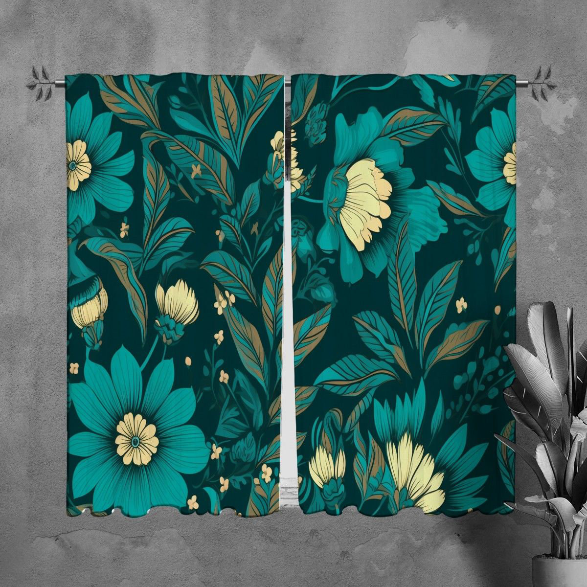 East Urban Home Mickyle Polyester Room Darkening Curtain Pair | Wayfair