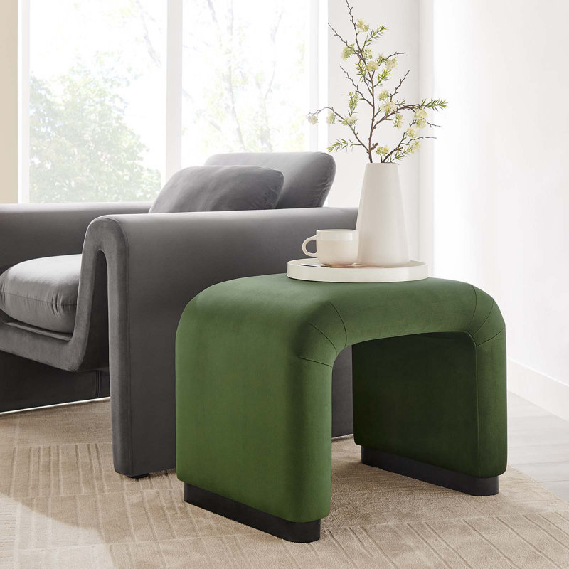 Modway Koda Solid Wood Accent Stool | Wayfair