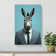Happy Larry Donkey Minimalism Art No.2 | Wayfair.co.uk