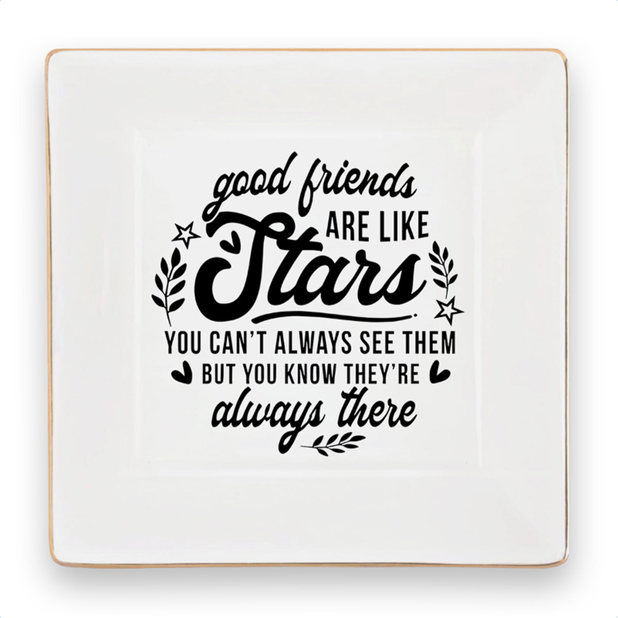 Fleur De Lis Living Friendship Aesthetic Trinket Tray Cute Gift Idea ...