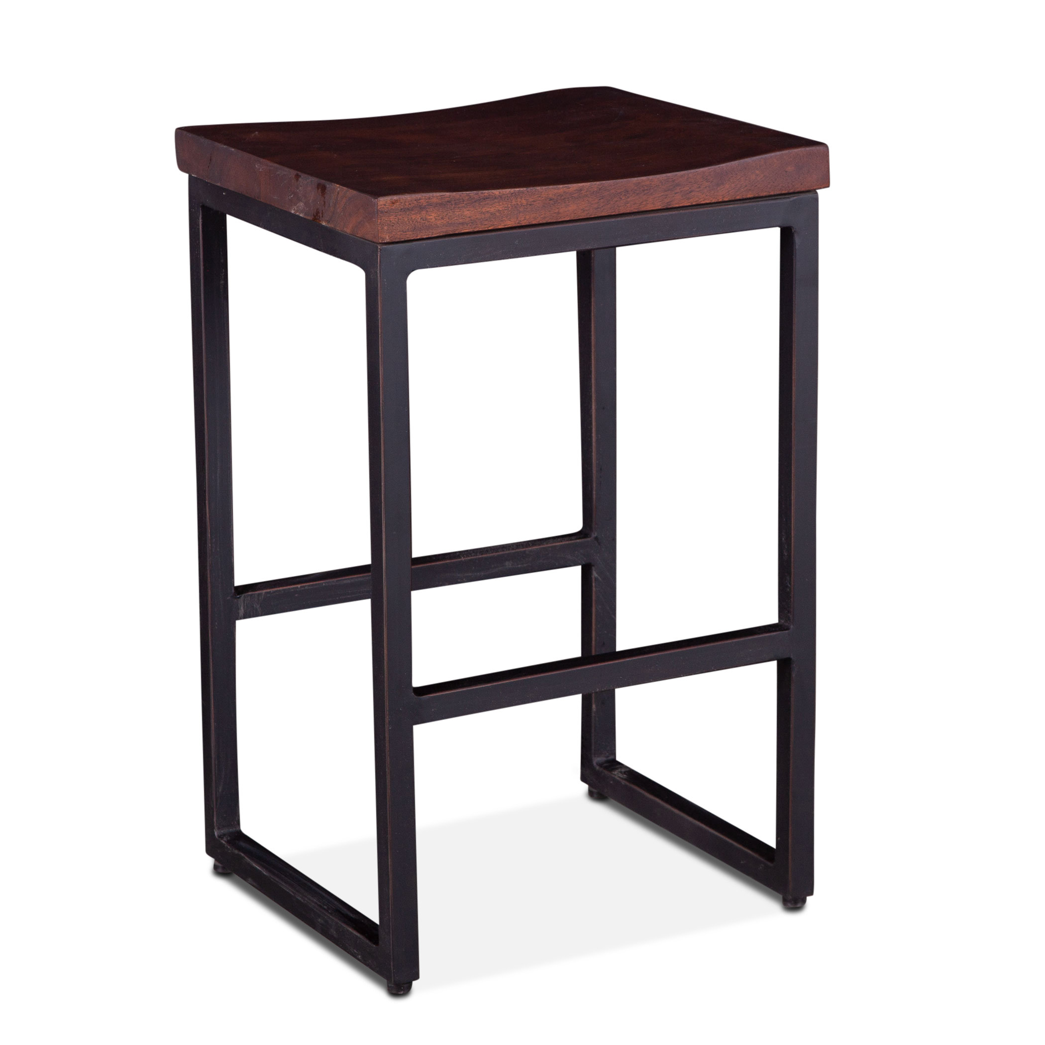 Gracie Oaks Sanuary Acacia Wood Counter Stool - Wayfair Canada